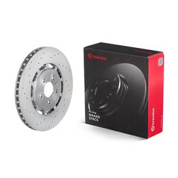Brembo Bremsscheibe 09.D482.33 hinten rechts links zweiteilig 370mm f&uuml;r AUDI 4K0615601A
