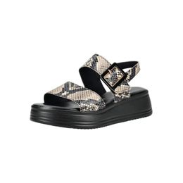 Gabor Sandalen in Schwarz/Wei&szlig; | Gr.: 41