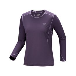 Arc'teryx ARCTERYX Shirt Sunna Crew LS W in Lila | Gr.: XL
