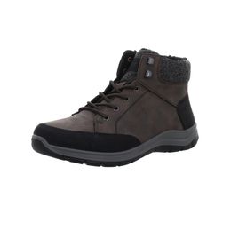 Rieker Schn&uuml;rstiefelette in braun kombi | Gr.: 44
