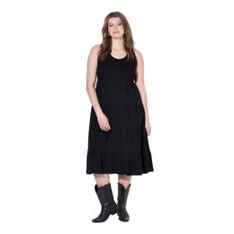Studio Untold Midikleid in schwarz | Gr.: 46-48