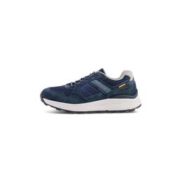 Camel Active Sneaker aus Nubuk Textil Mix mit Komfort Sohle in Navy | Gr.: 43