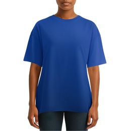 Reichstadt Damen Regular Fit T-Shirt Shoulder Drop in Navy Blue | Gr.: XL