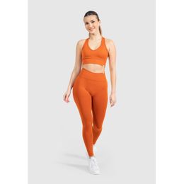 Smilodox Leggings Seamless Amaze Pro in Orange | Gr.: S