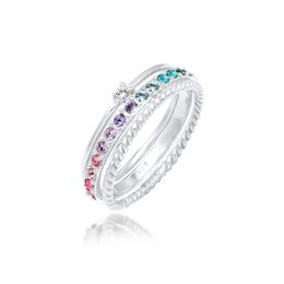 Elli Ring 925 Sterling Silber in Silber | Gr.: 58