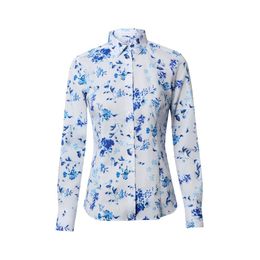 brookshire Bluse in wei&szlig; blau - 0116 | Gr.: 36