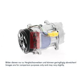 AKS DASIS Kompressor, Klimaanlage 850731N 12V f&uuml;r CITRO&Euml;N/PEUGEOT ALFAROME/FIAT/LANCI 71789736 9800839580 648767