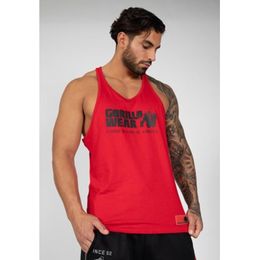 Gorilla Wear Muskelshirt - Classic - Rot | Gr.: M