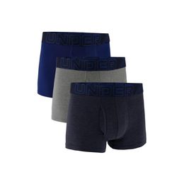 Under Armour Boxershort 3er Pack in Dunkelblau/Grau | Gr.: 3XL