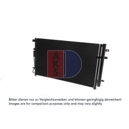 AKS DASIS Kondensator, Klimaanlage 512051N f&uuml;r KIA 976064D100 976064D101