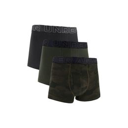 Under Armour Boxershort 3er Pack in Schwarz/Dunkelgr&uuml;n | Gr.: 3XL