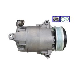 WALKER Kompressor, Klimaanlage WCP00071 mit Dichtungen f&uuml;r GENERAL MOTORS VAUXHALL OPEL 93169381 93169375 1854170
