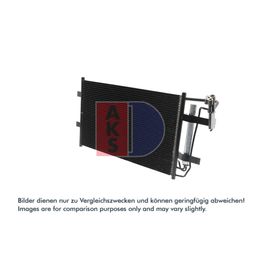 AKS DASIS Kondensator, Klimaanlage 112042n f&uuml;r MAZDA