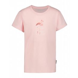 Icepeak Jungen T-Shirt &raquo;K T-SHIRT LEADVILLE&laquo; sportlicher Stil, Kurzarm, mit Druck, Label und Logoschriftzug pink 164