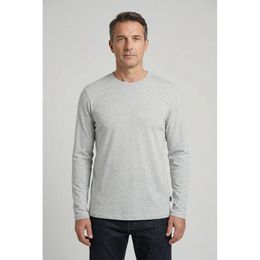 Jockey Herren Langarmshirt &raquo;American T-Shirt&laquo; lockere Passform, lange &Auml;rmel, Cotton, weich grau M