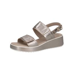 Caprice Sandale in TAUPE METALLIC | Gr.: 38