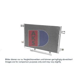 AKS DASIS Kondensator, Klimaanlage 122035N f&uuml;r MERCEDES-BENZ VAG 0018300370 A0018300370 0008308670
