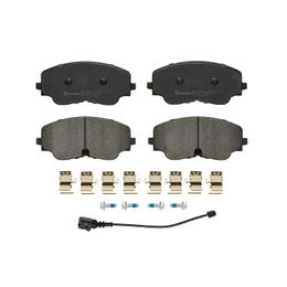 Brembo Bremsbelagsatz, Scheibenbremse P 85 193 vorne rechts links mit Zubeh&ouml;r f&uuml;r VW 5WA698151M 5WA698151B 5WA698151R