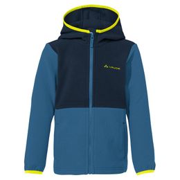 Vaude M&auml;dchen Vaude Kapuzenfleecejacke &raquo;KIDS PULEX HOODED JACKET II&laquo; mit Kapuze mit Kapuze, atmungsaktives Material, mit Eingrifftaschen blau 158 (164