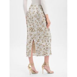 MOSS COPENHAGEN Paillettenrock MSCHMagnolia in silber gold - 0001 | Gr.: S