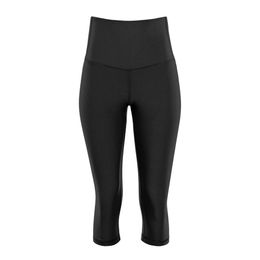 WINSHAPE Functional Comfort High Waist 3/4-Tights HWL217C in schwarz | Gr.: XS