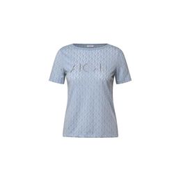 Cecil T-Shirt in mountain blue | Gr.: S