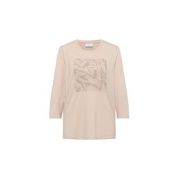 Cecil Langarmshirt in oat milk beige | Gr.: L