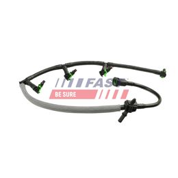 Fast Schlauch, Leckkraftstoff FT39536 schwarz f&uuml;r FIAT CITRO&Euml;N FORD 1731700 1761934 1746582