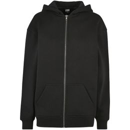 Urban Classics Damen Urban Classics Sweatjacke &raquo; Damen Ladies Oversized Zip Hoody&laquo; 1 Stk. S