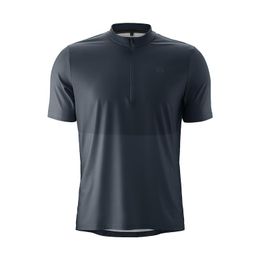 Gonso Herren Radtrikot &raquo;Adventure Jersey Halfzip M&laquo; Herren Fahrradtrikot, modernes Half-Zip Trikot mit R&uuml;ckentasche S