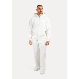 Smilodox Zip Hoodie Cedrik in Creme | Gr.: M