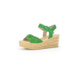 Gabor Fashion Sandalette in gruen | Gr.: 40,5