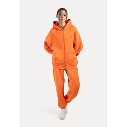 Smilodox Zip Hoodie Lyanna in Orange | Gr.: XS
