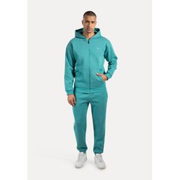 Smilodox Zip Hoodie Ilyas in Petrol | Gr.: M