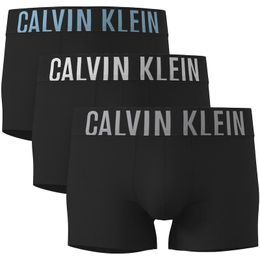 Calvin Klein Underwear Herren Trunk &raquo;TRUNK 3PK&laquo; Packung, 3er, 3 Stk. mit Logo-Elastikbund XL (54), 3 Stk.