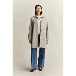 Gant Damen Kurzmantel &raquo;CHECKED COTTON BLEND CAR&laquo; Regular fit mit praktischen Taschen M