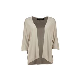 ZABAIONE Pullover in Beige | Gr.: s-m
