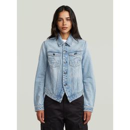 G-Star Raw G-Star Damen G-STAR Jeansjacke &raquo;Pitched Hem Slim Jacke&laquo; XS