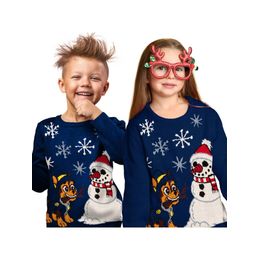 PAW PATROL Winterpullover - Chase Blau in blau | Gr.: 122/128