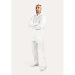 Smilodox Zip Hoodie Yasin in Creme | Gr.: 3XL