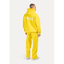 Smilodox Hoodie Tamio in Gelb | Gr.: S
