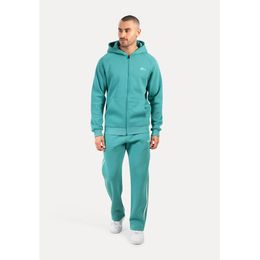 Smilodox Zip Hoodie Yasin in Petrol | Gr.: S