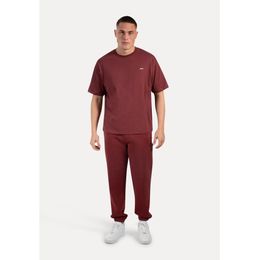 Smilodox T-Shirt Cedrik in Bordeaux | Gr.: S