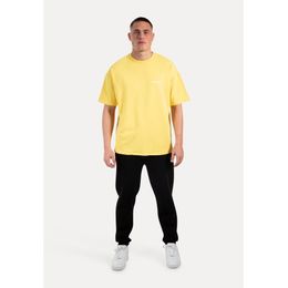 Smilodox T-Shirt Tamio in Gelb | Gr.: XL