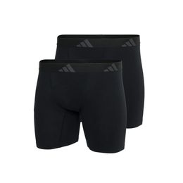 Adidas Boxershort 2er Pack in Schwarz | Gr.: XXL