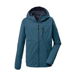Killtec Jungen Softshelljacke &raquo;KOS 124 BYS SFTSHLL JCKT&laquo; Wind- und wasserabweisende Softshelljacke mit 10.000 mm Wassers&auml;ule 164
