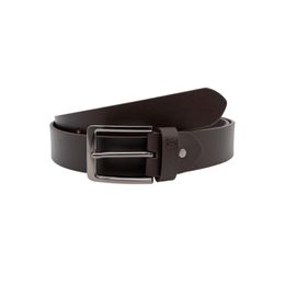 Reichstadt Herren Fashion G&uuml;rtel Echtleder in Dark Brown | Gr.: 105 cm