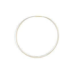Steel_Art Layering Halskette Linea 5 bicolor in goldfarben | Gr.: 42 cm