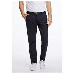Chinos Bison "Chinos Regular Fit", Herren, Gr. 38, L&auml;nge 32, blau (dk navy), Obermaterial: 97% Baumwolle, 3% Elasthan, unifarben, regular fit, Hosen