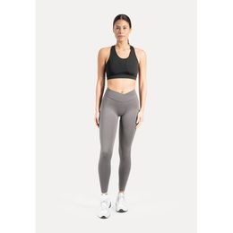 Smilodox Leggings Silvia Scrunch in Anthrazit | Gr.: M